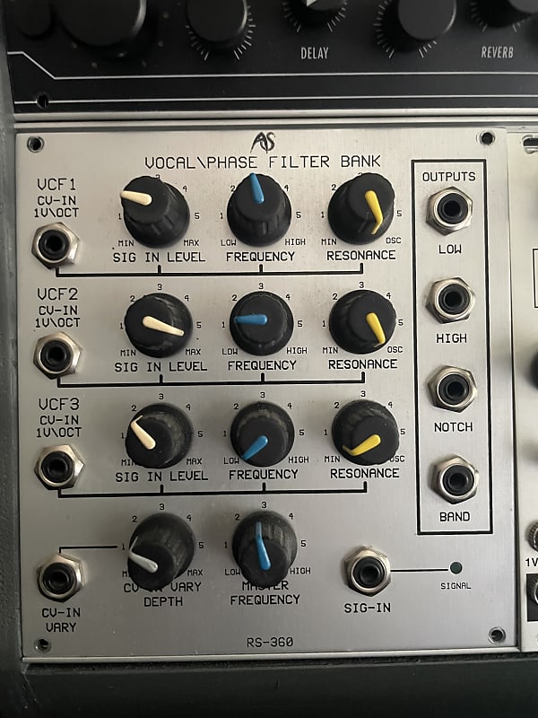 Analogue Systems Vocal Filter Bank | Reverb