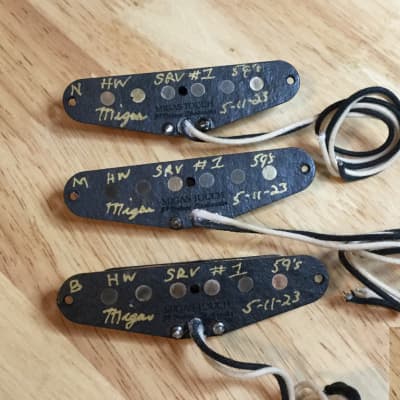 SRV Number One #1 Stratocaster Tribute Hand Wound Pickup Set | Reverb