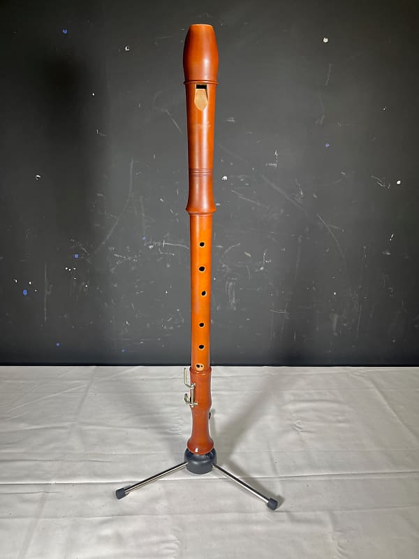 German Hopf Tenor Recorder 1960s - Pear Wood with bottom C | Reverb