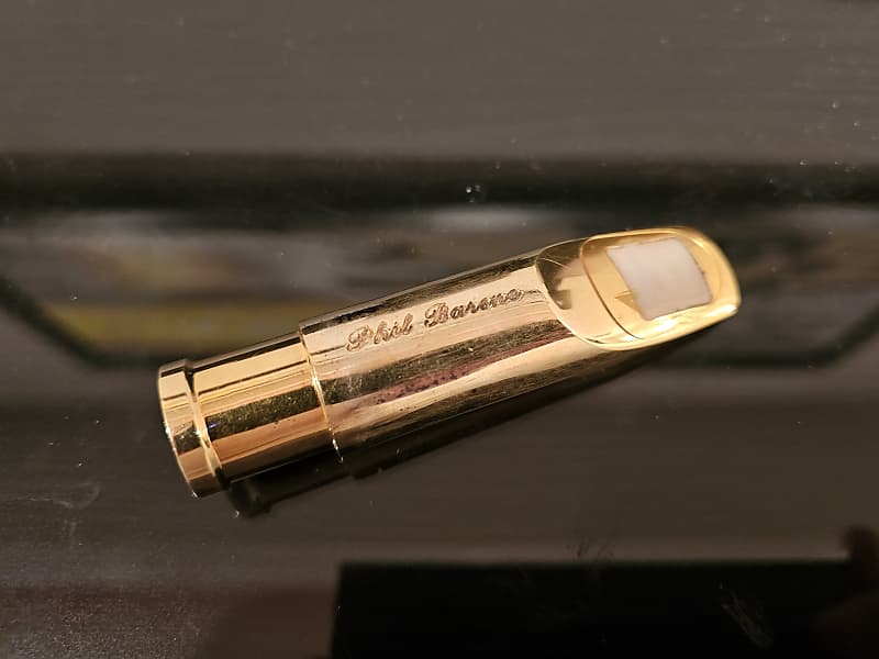 Phil Barone Super New York metal tenor mouthpiece 2011 - Gold | Reverb
