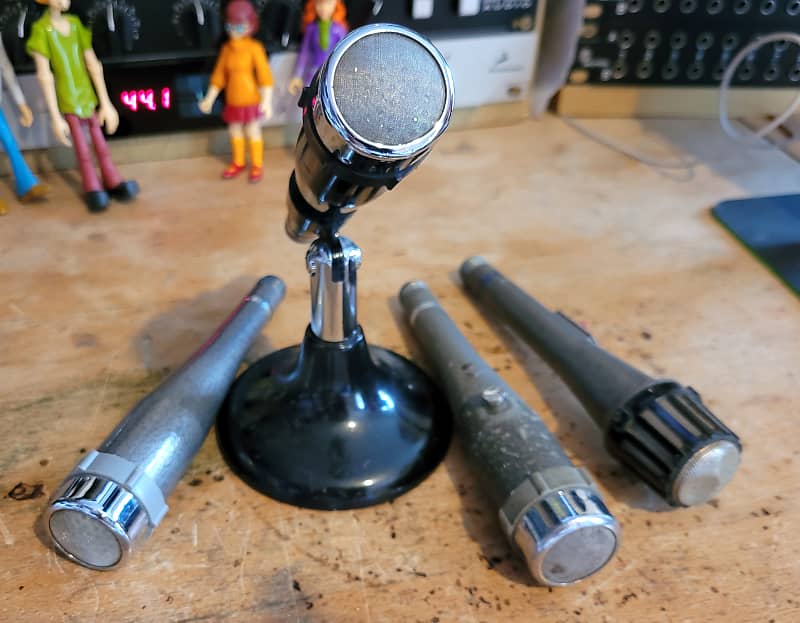 Vintage Classic Grampian DP4 Microphone Mic set of 4 | Reverb