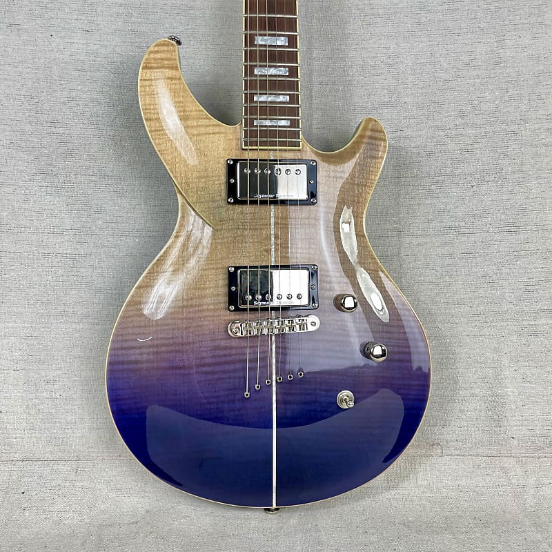 DBZ Diamond Monarch FM 2015 Midnight Moonrise Seymour Duncan | Reverb