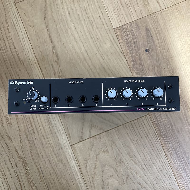 Symetrix - SX204 - Four Channel Headphone Amplifier / Active | Reverb