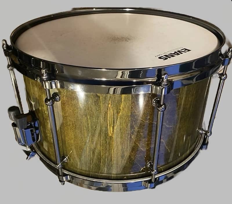 JDS Maple Stave Snare Drum 2024 - Olive Green | Reverb