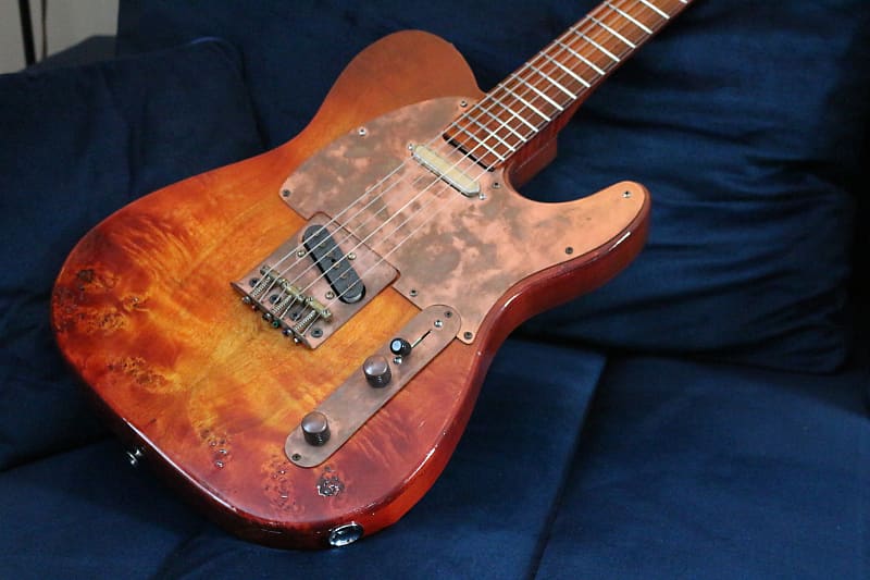 Beautiful Custom Made Tele-Style Guitar 2024 | Reverb UK