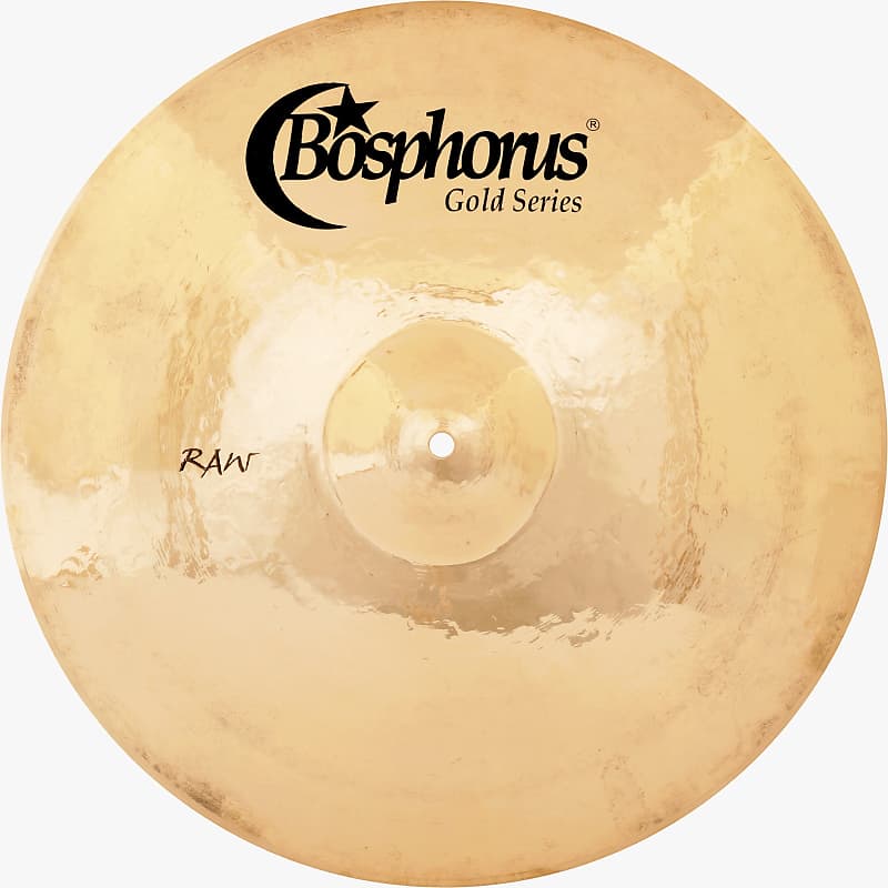 Bosphorus 23" Gold Raw Series Full Crash Cymbal | Reverb