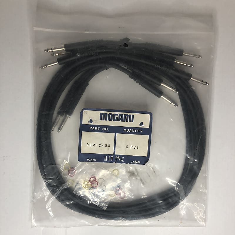 Mogami Bantam Cable 24" Inch 5 Piece Bundle PJM-2400 Part | Reverb