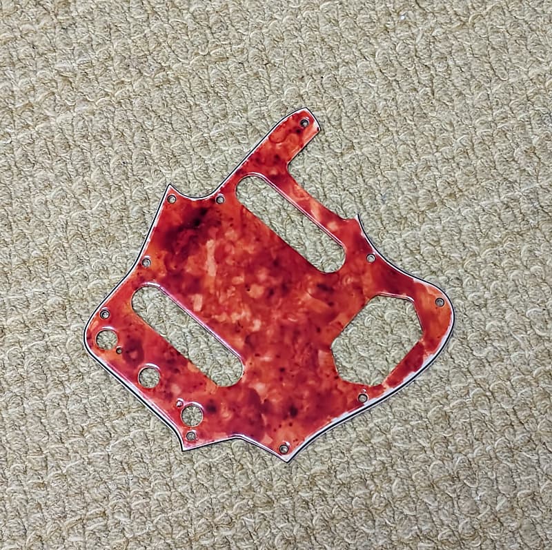 Reptile Guards Jaguar Pickguard Tortoise - Tortoise Red | Reverb