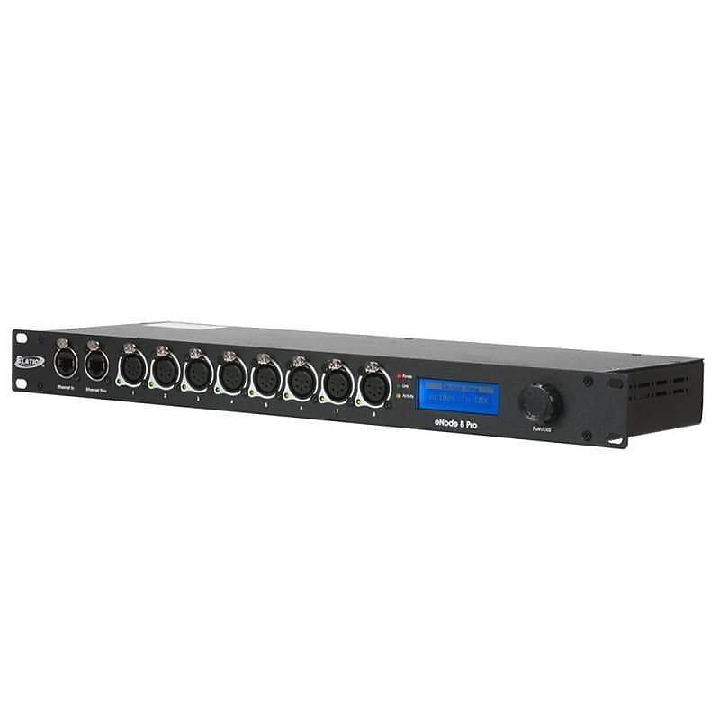 Elation Professional eNode 8 Pro 8-Universe Ethernet-DMX Node | Reverb