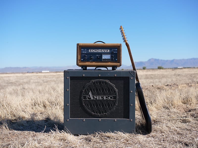 Custom 5 Watt Akai Echo-lux Tube Amp Head w/ Spring Reverb & | Reverb