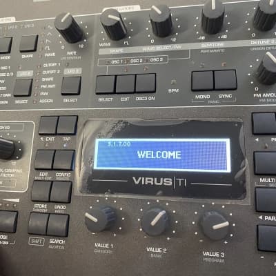 Access Virus TI2 Desktop Digital Synthesizer 2010s - Black | Reverb