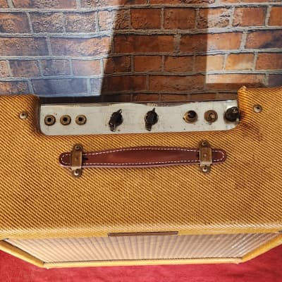 Vintage 1956 Fender Tweed Harvard 5F10 1x10” Guitar Combo - | Reverb