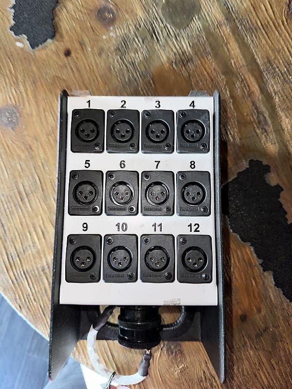 Whirlwind Stage box 2023 - Black & White | Reverb