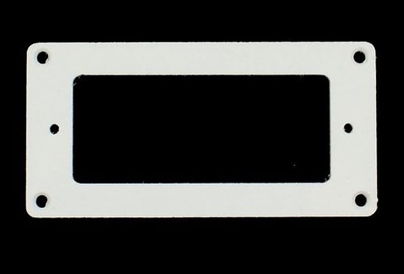 Humbucker to Mini-Humbucker Adapter Pickup Ring , White | Reverb