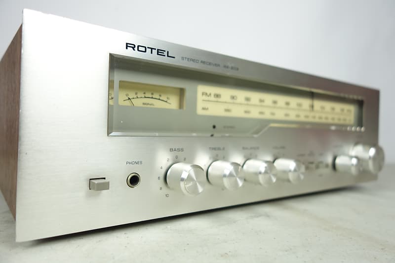 Vintage Rotel Stereo Amplifier Tuner Receiver RX -203 Cleaned | Reverb