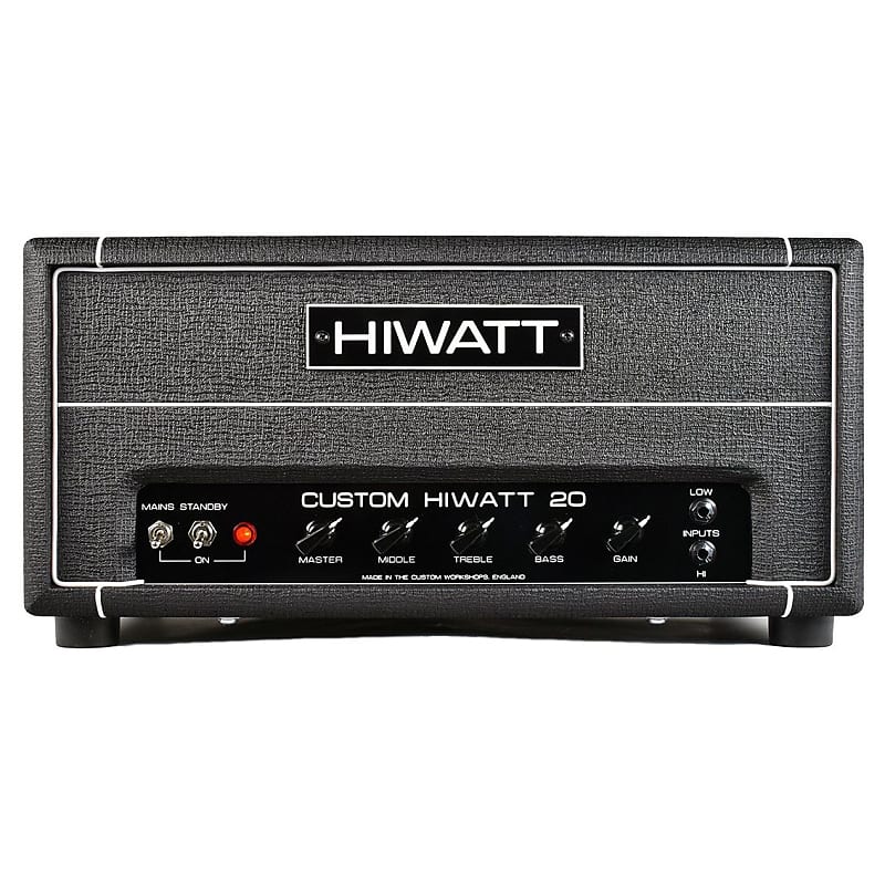 Hiwatt UK SA20 Custom 20-Watt Studio Hand-Wired Guitar Head | Reverb
