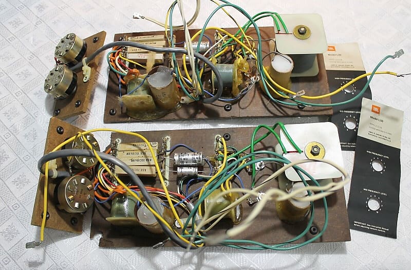 Pair Vintage JBL L50 Crossovers WORKING PAIR | Reverb