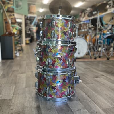 Ludwig 6-Piece10/12/13/16/18/24 6-Ply Maple Custom Wrap Drum | Reverb