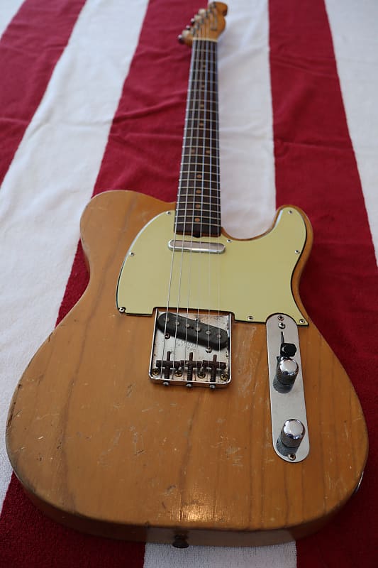 Fender Telecaster Partscaster 1955 - Natural | Reverb