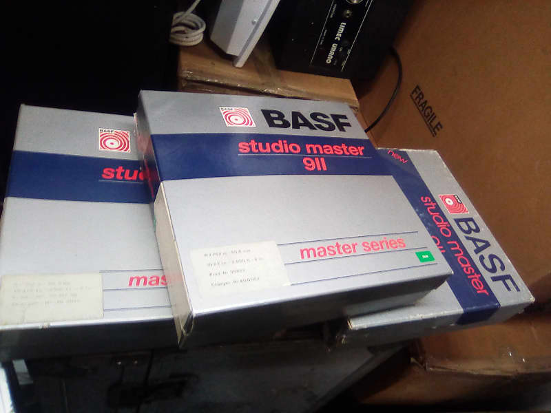 BASF 911 STUDIO MASTER TAPE 2" 3p | Reverb