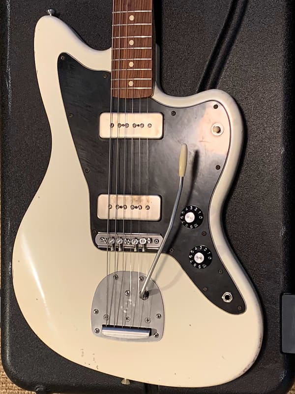MJT Jazzmaster with Fender Vintera Neck Olympic White | Reverb