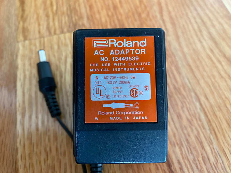 Roland TR-707 or TR-727 AC Adaptor - Original | Reverb