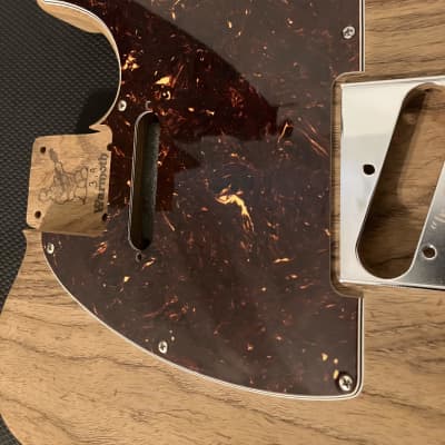 Warmoth Roasted Swamp Ash Tele Body 2022 - unfinished | Reverb