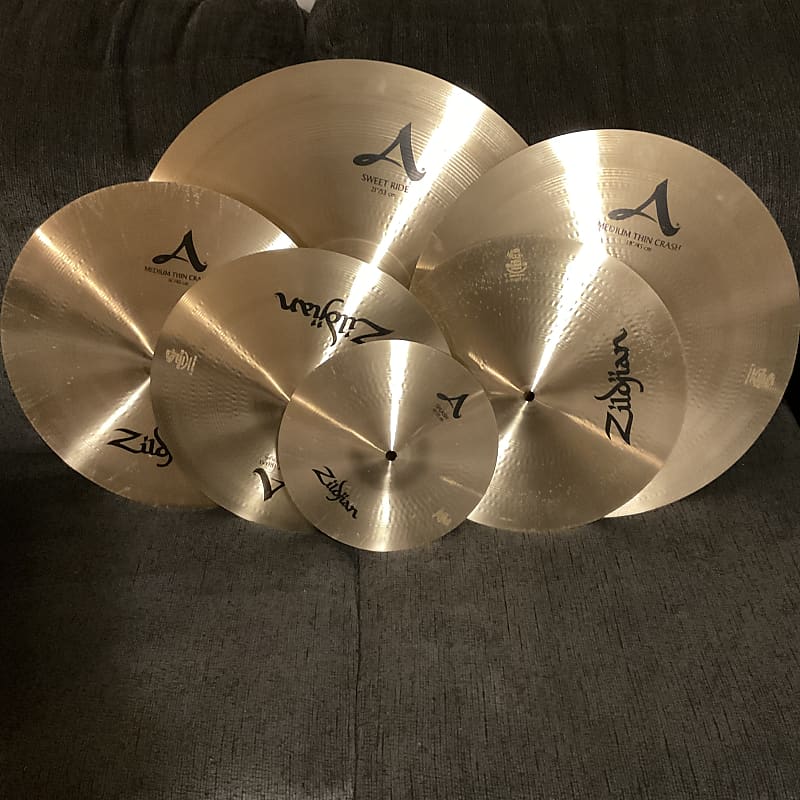 Zildjian A series cymbal set with 10” splash | Reverb