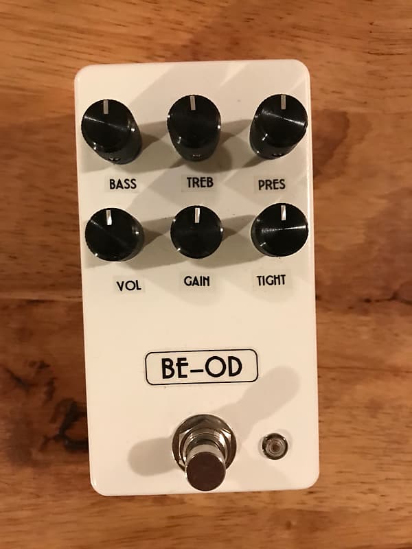 Handmade Thermionic Distortion (BE-OD Clone) 2021 White | Reverb