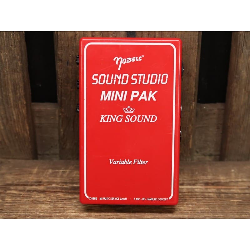Nobels Sound Studio Mini Pak King Sound Variable Filter | Reverb
