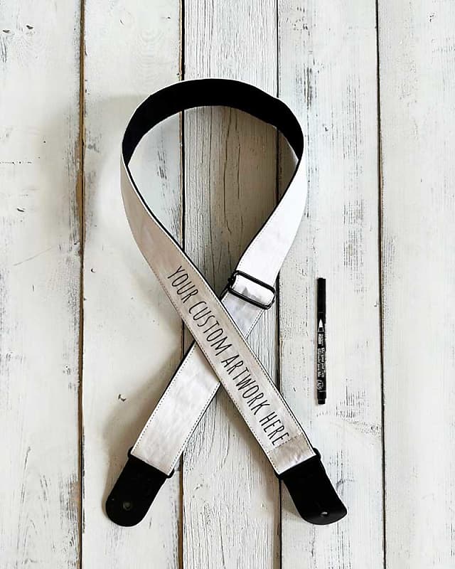 Custom Artwork Guitar Strap - Design Your Own Strap | Reverb