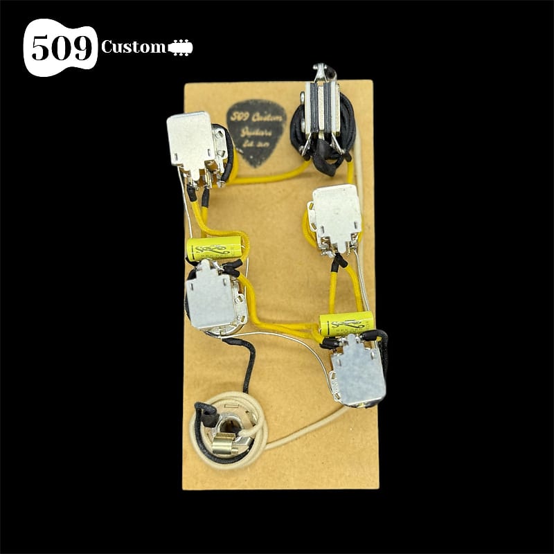 509 Custom Les Paul Jimmy Page Style Wiring Kit | Reverb