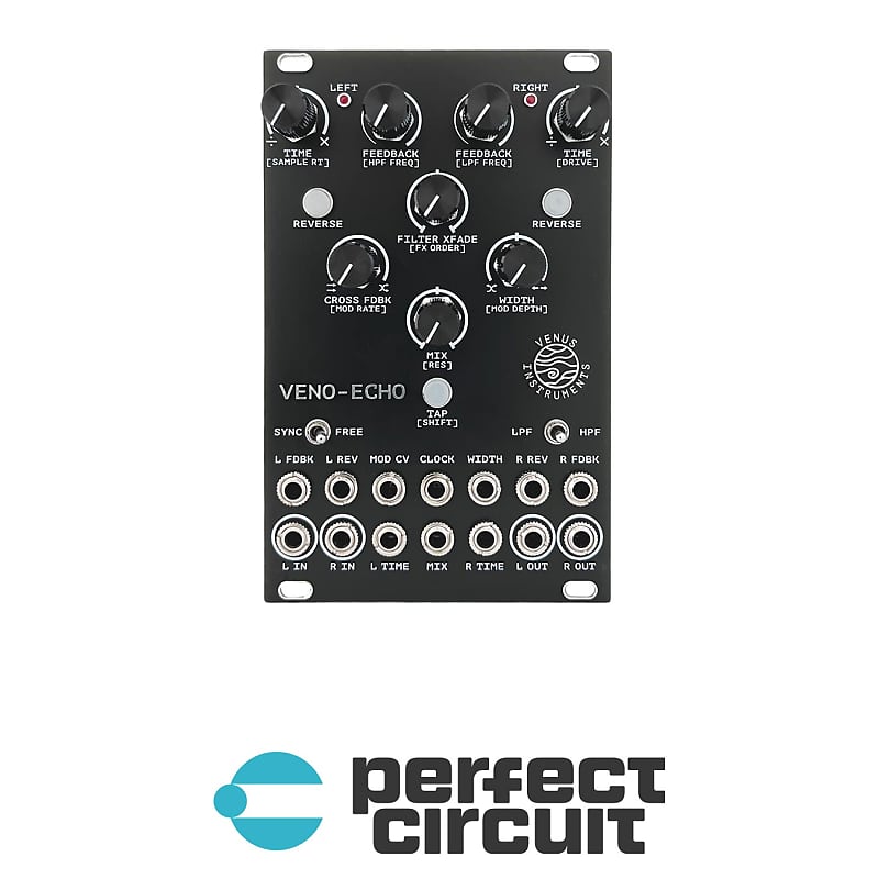 Venus Instruments Veno-Echo Stereo Delay [DEMO] | Reverb