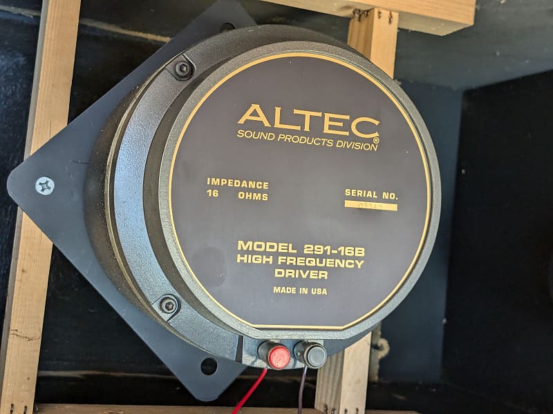 Altec Lansing speaker system- 2 tops (Model 291-16B), 2 bass | Reverb
