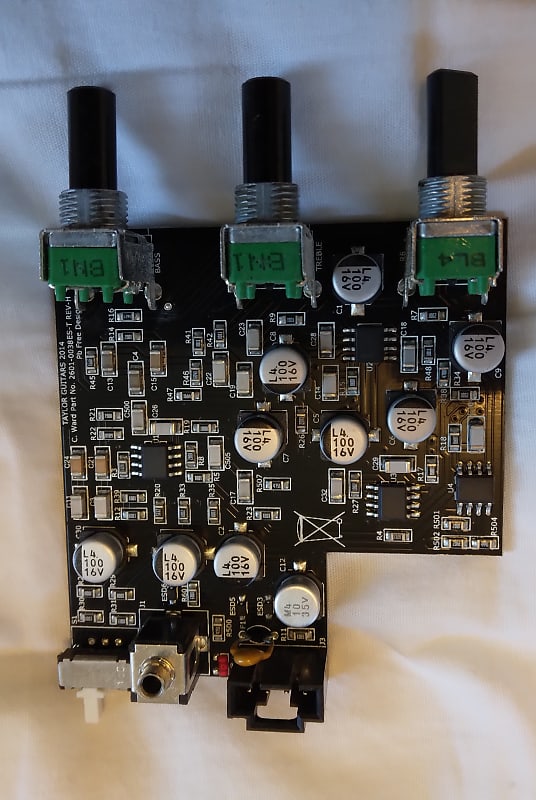 Taylor ES Preamp Revision H 2014 | Reverb