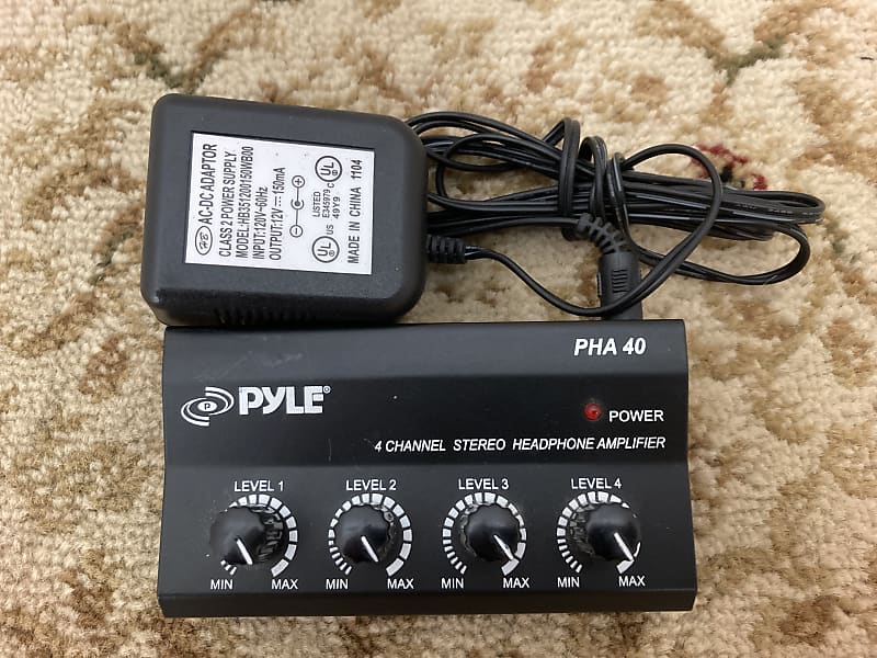 Used Pyle PHA-40 Headphone Amp | Reverb