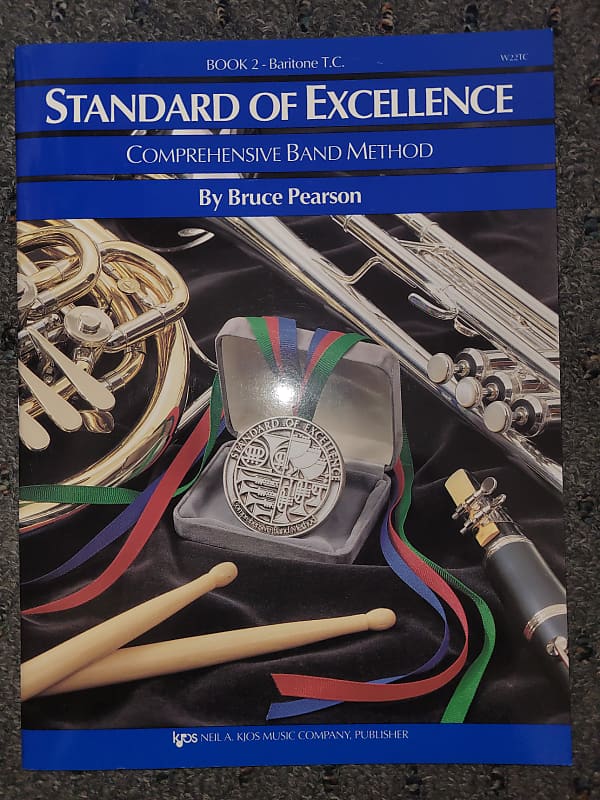 Standard Of Excellence Baritone TC Book 2 | Reverb