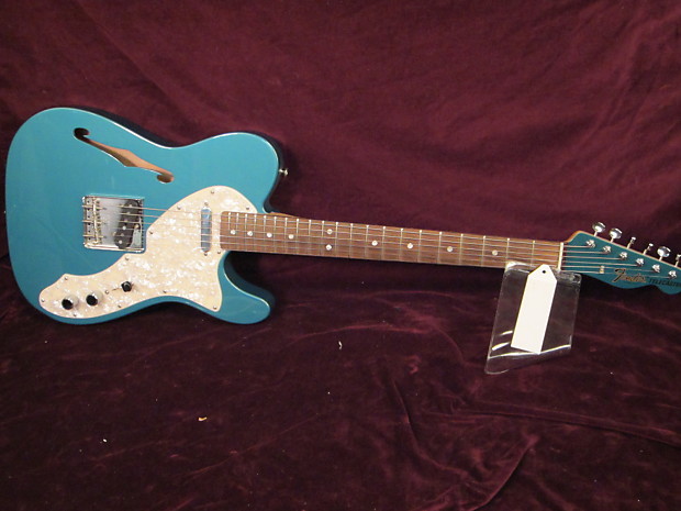 Fender Custom Shop 1969 Thinline Telecaster NOS Ocean | Reverb