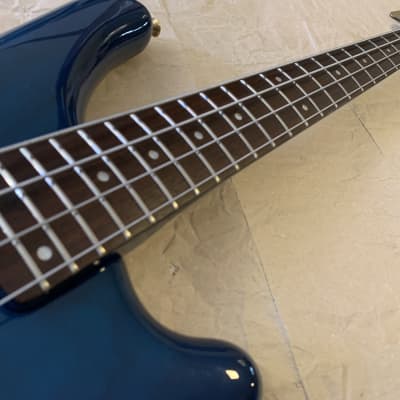 Rockoon Schaller RB-61PJ Bass guitar 1989 - Transparent Blue | Reverb