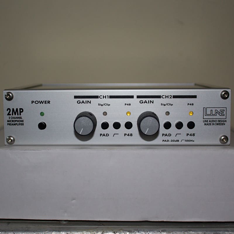 Line Audio 2MP Half Rack Dual Mic Preamp (never used!) | Reverb