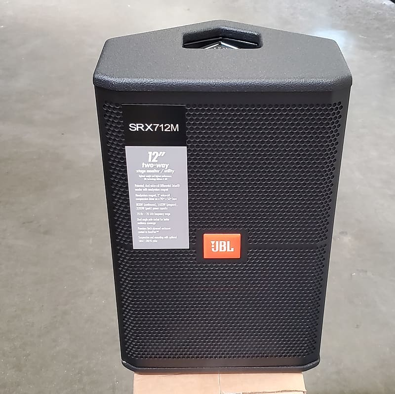 JBL SRX712M - 12" High-Power Two-Way Stage Monitor - Mint | Reverb