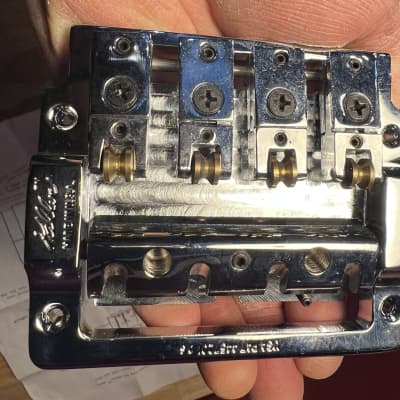 Kahler 2400 series professional bass tremolo bridge system - | Reverb