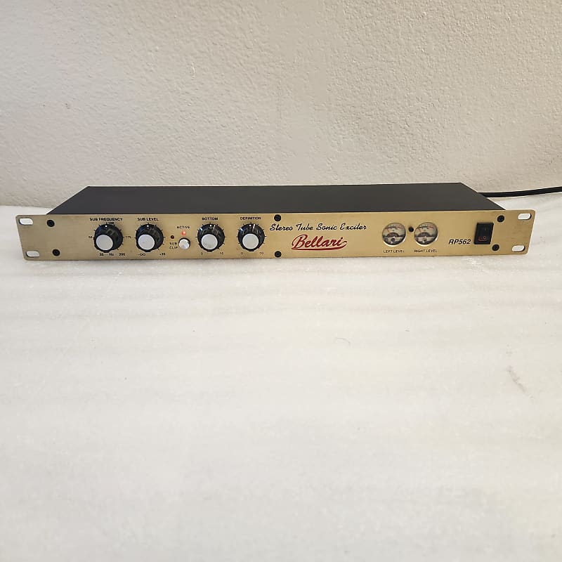 Bellari RP562 Stereo Tube Sonic Exciter rack | Reverb