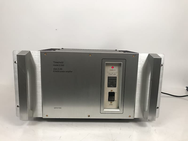 Threshold S/500 Stasis Solid State Power Amplifier | Reverb