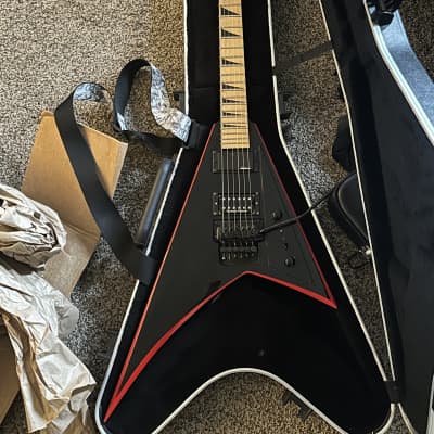 Jackson Randy Rhoads - Black with Red outline | Reverb