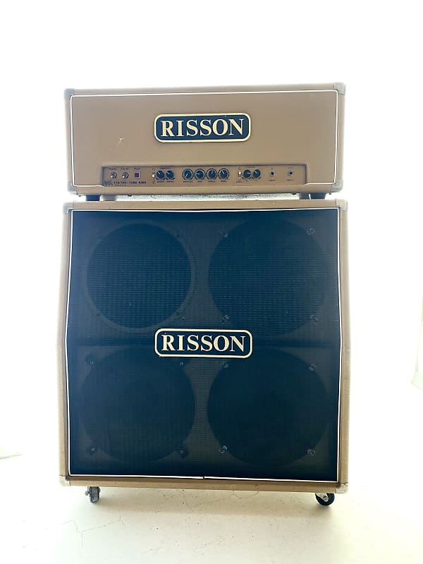 1977 Risson ETA 150 Amplifier Head KT88 and 4x12 Guitar | Reverb