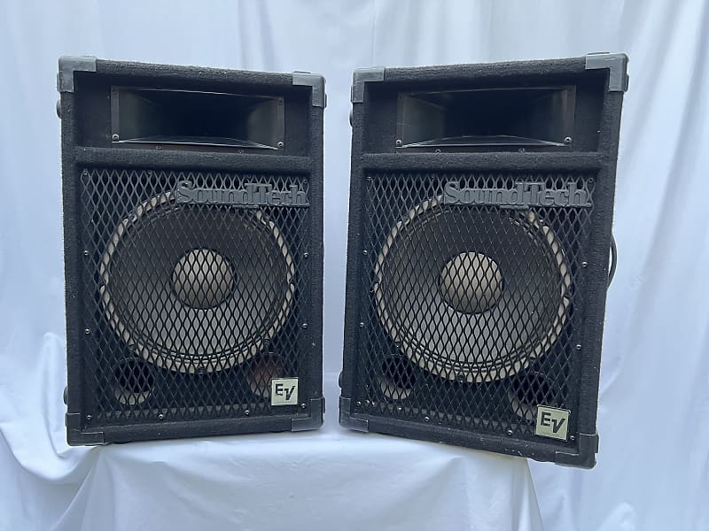 SoundTech 12" 2-Way Passive Speaker Pair w/Ultimate Stands | Reverb