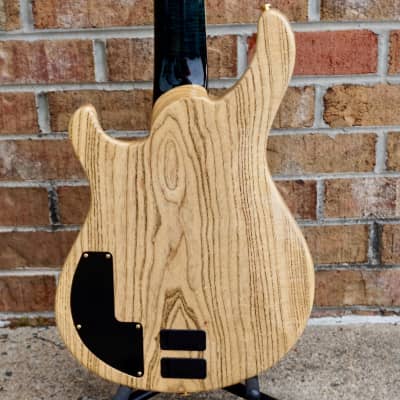 PRS Private Stock Gary Grainger 5 String Bass Teal Burst | Reverb