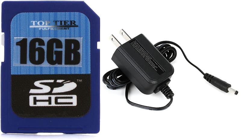 Top Tier SDHC Card 16 GB Class 6 Bundle with Zoom AD14 AC | Reverb