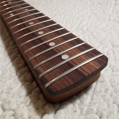 Stunning USA made, 5A Roasted Flame maple neck with Nitro | Reverb